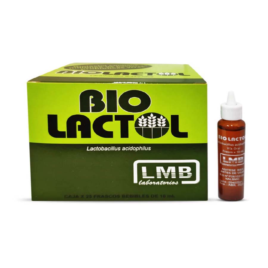 BIOLACTOL AMP BEB 10ML X 25 UN - Novafarmawimer