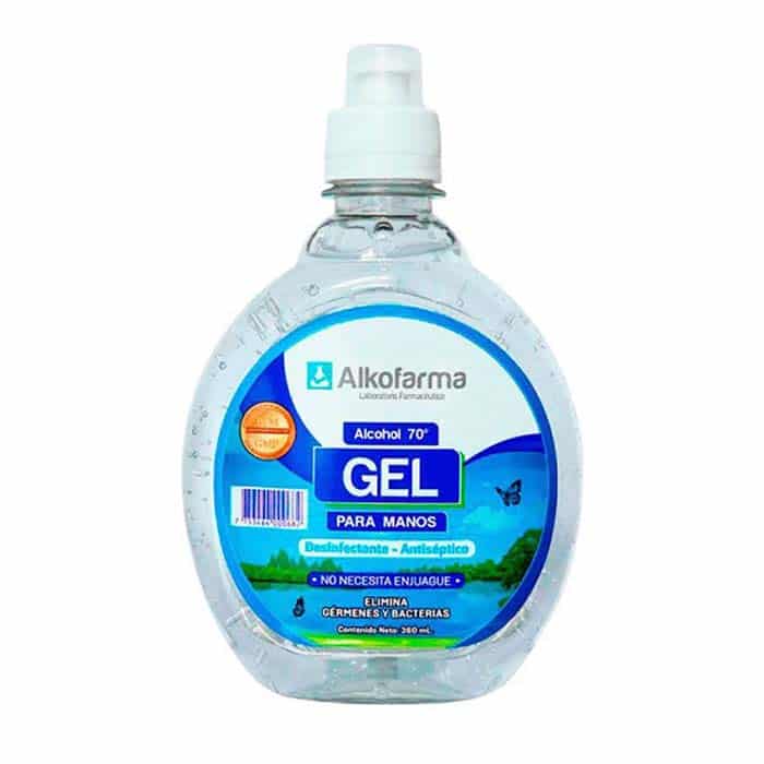 ALCOHOL GEL 70% X 360 ML - Novafarmawimer