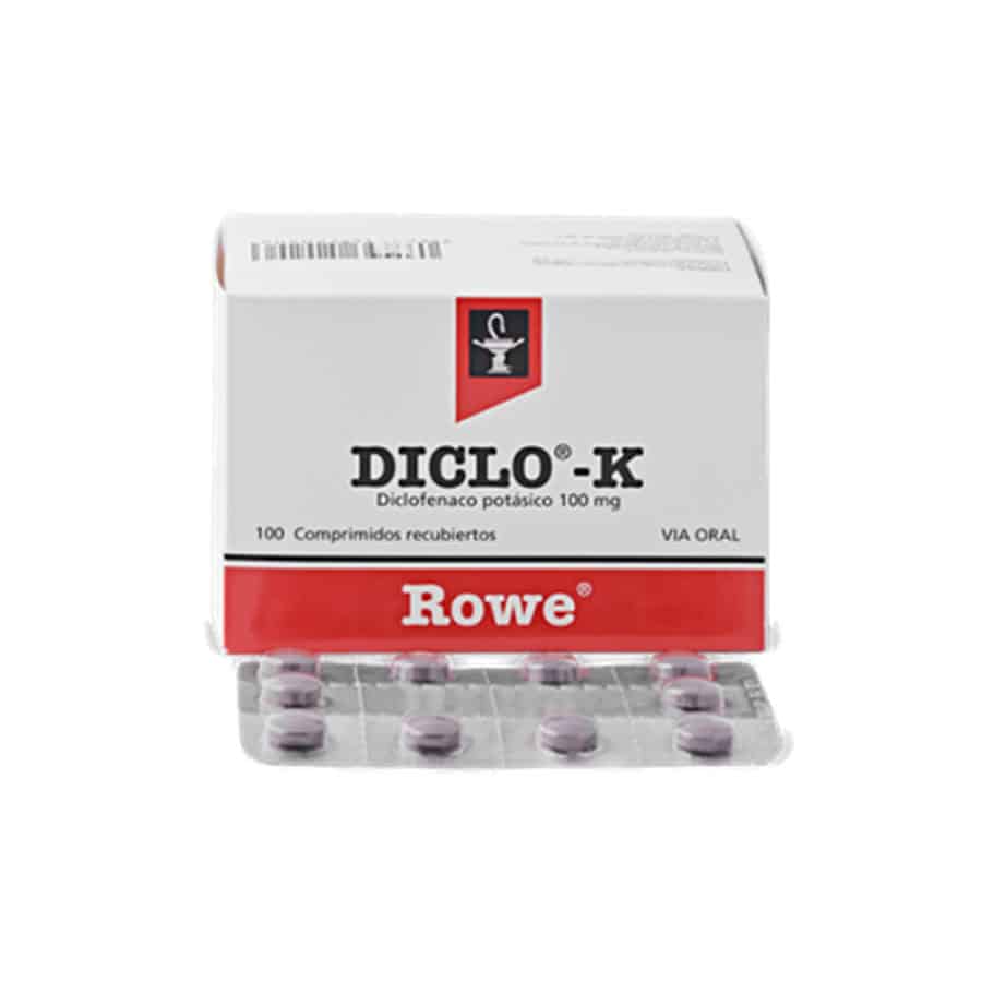DICLO-K 100 MG x 100 COM - Novafarmawimer