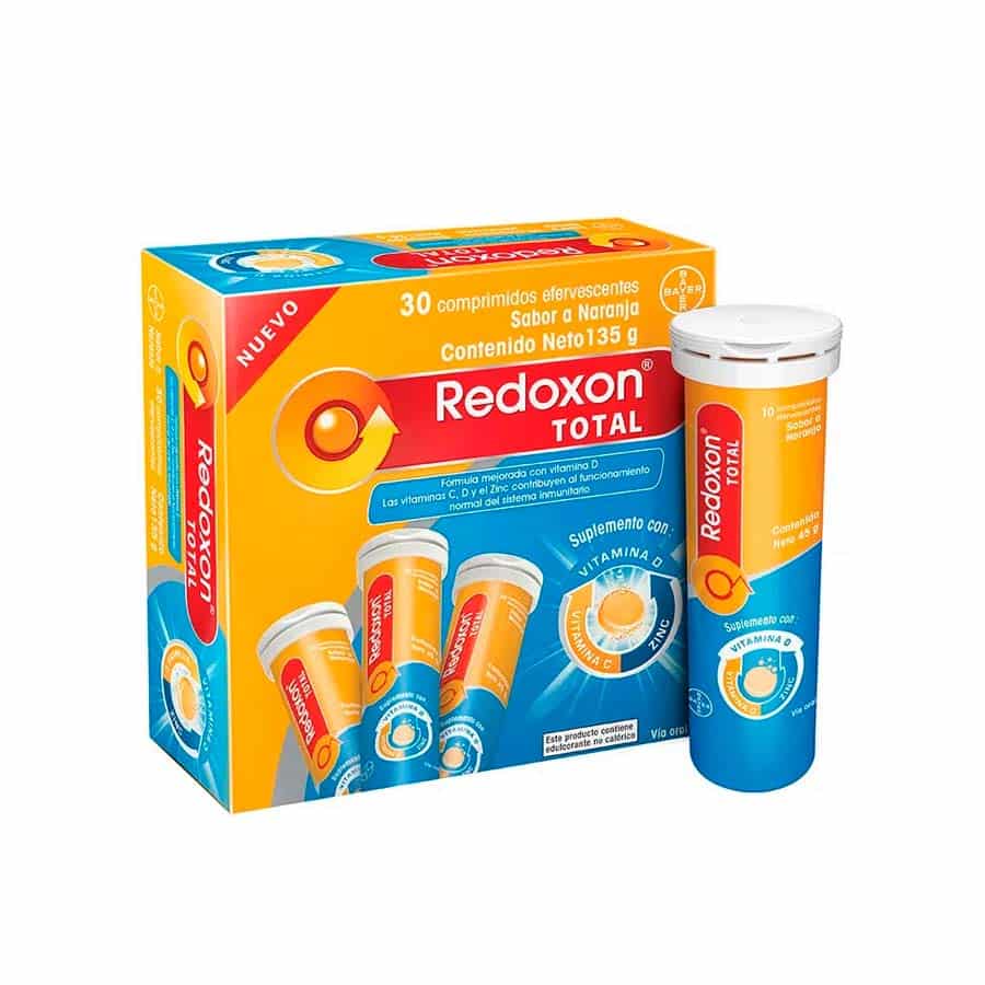 REDOXON TOTAL X 3 TUBOS (TUBO X 10 COMP/EFERVES) - Novafarmawimer