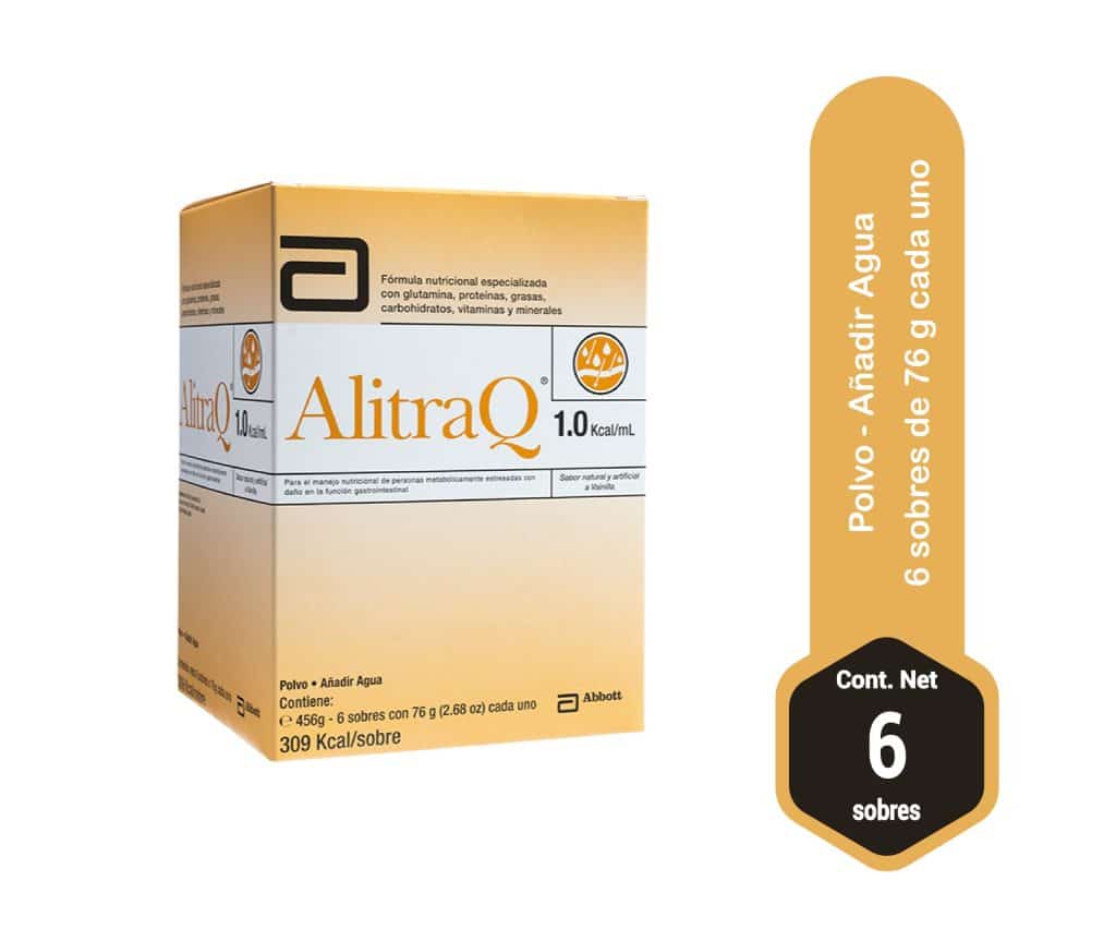 COMPLEMENTO NUTRICIONAL ALITRAQ CAJA X 6 SOBRES - Novafarmawimer