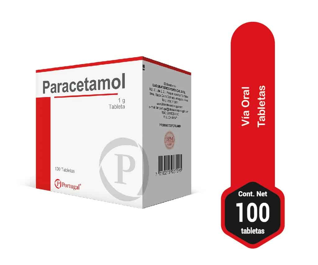 PARACETAMOL 1G X 100 TABLE - Novafarmawimer