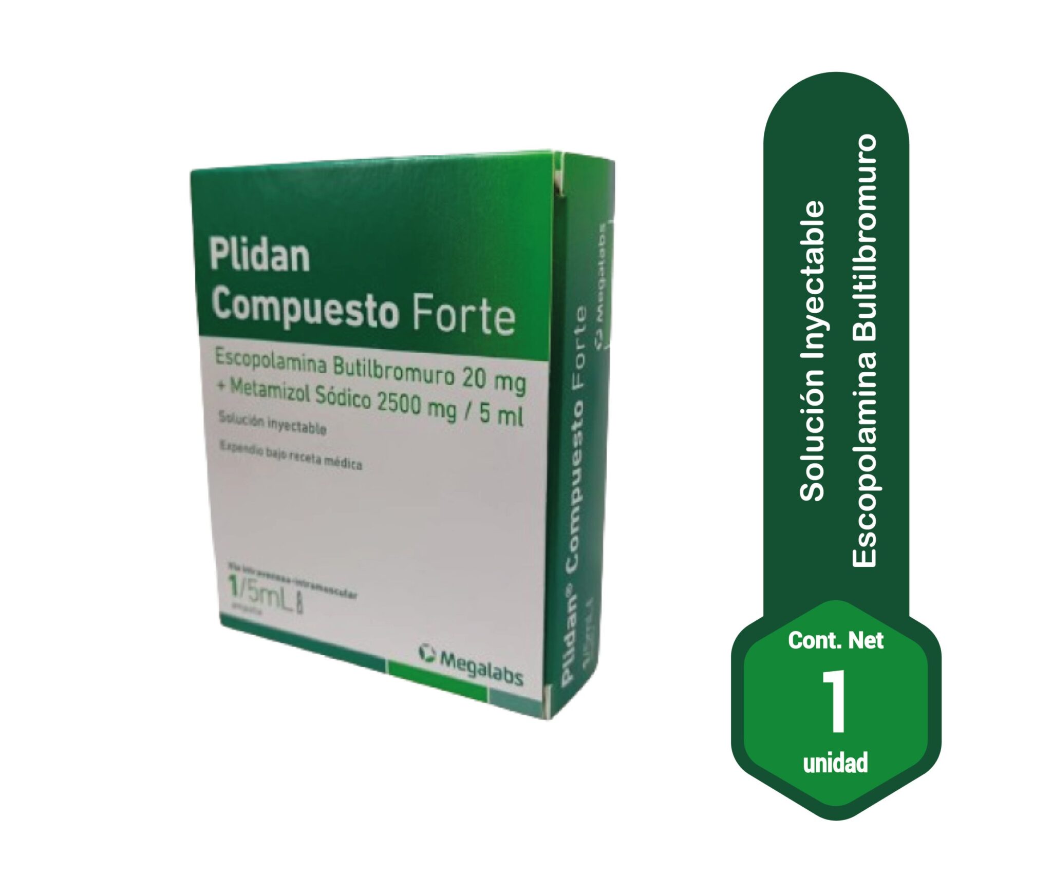 PLIDAN COMPUESTO FORTE AMP IM/IV X 1 UND - Novafarmawimer