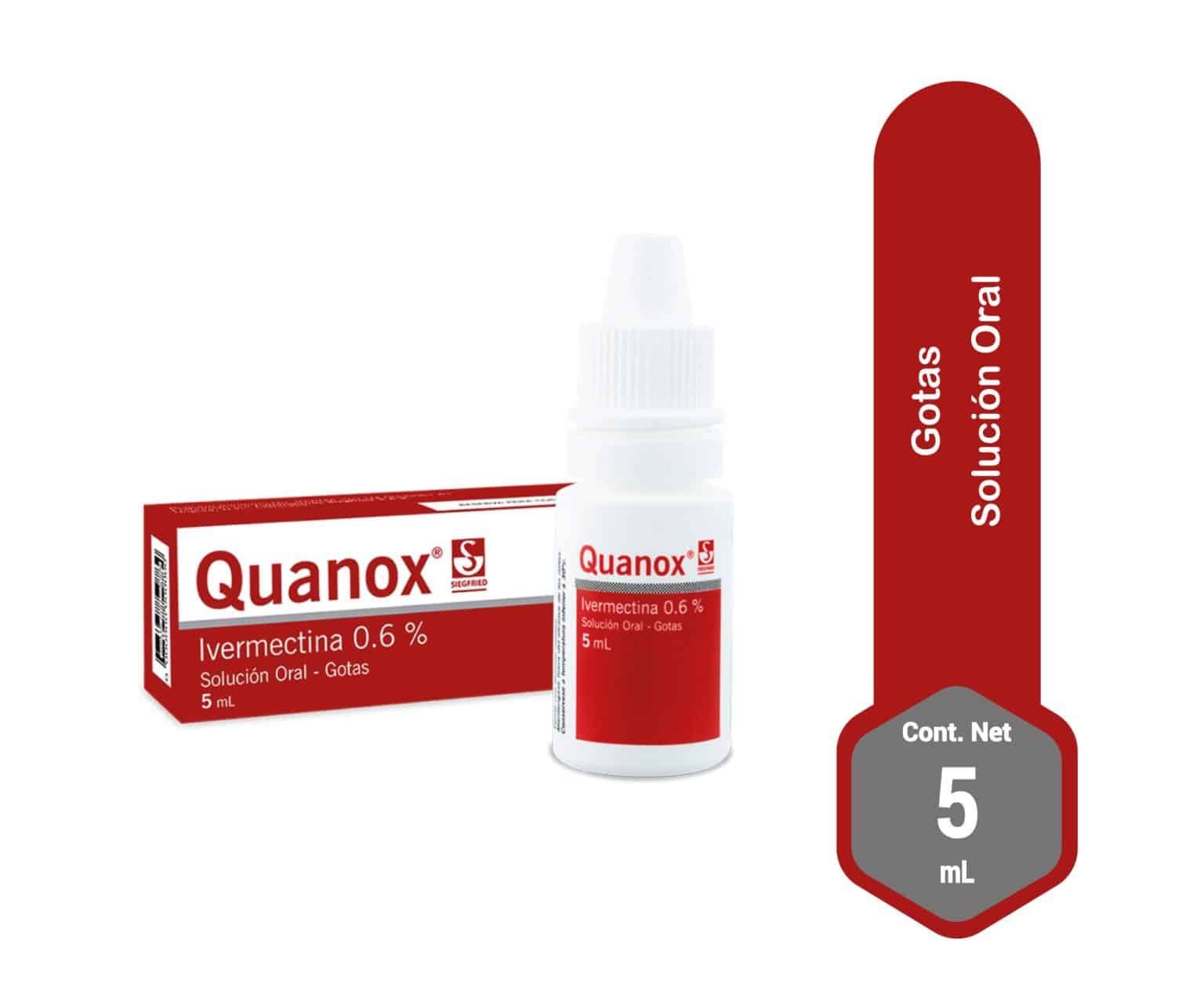 QUANOX GOTAS X 5 ML. - Novafarmawimer